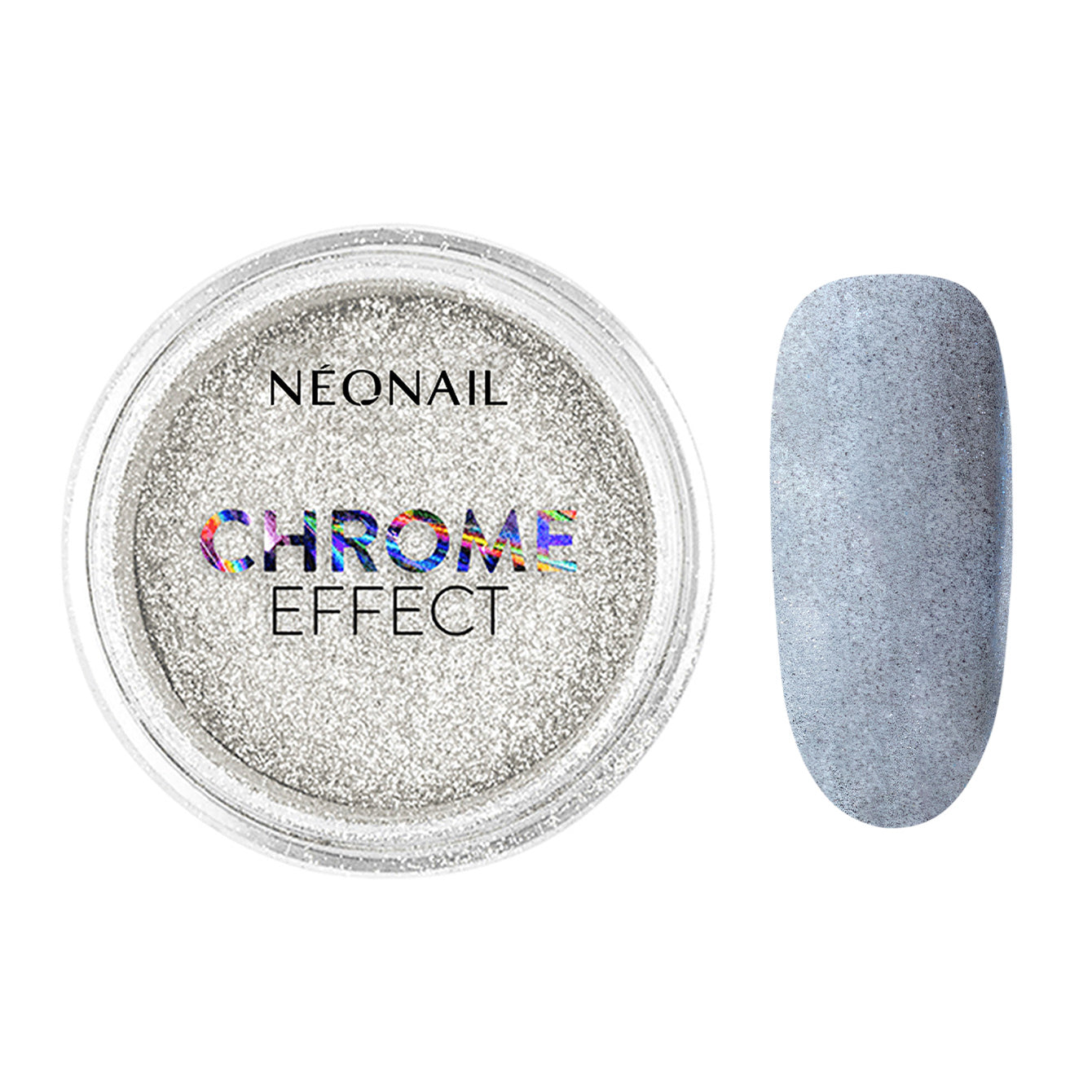 Neglepynt | Chrome Effect Silver | Perfekt til Spejl-Effekt